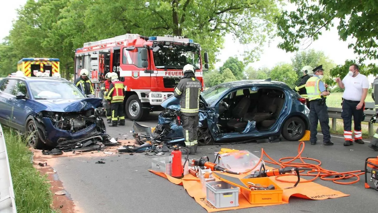 Unfall B 96