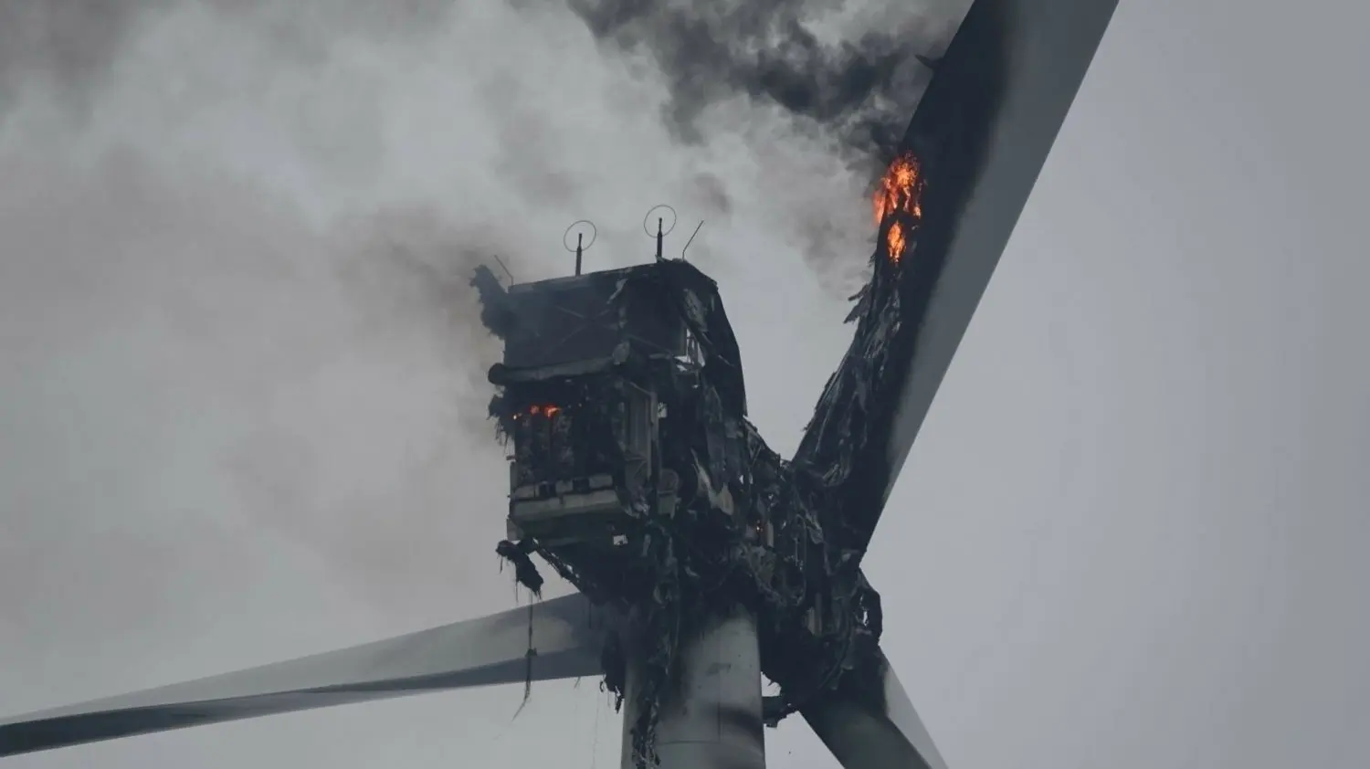 Windrad-Brand bei Doberlug-Kirchhain: Das passiert jetzt mit der Anlage ...