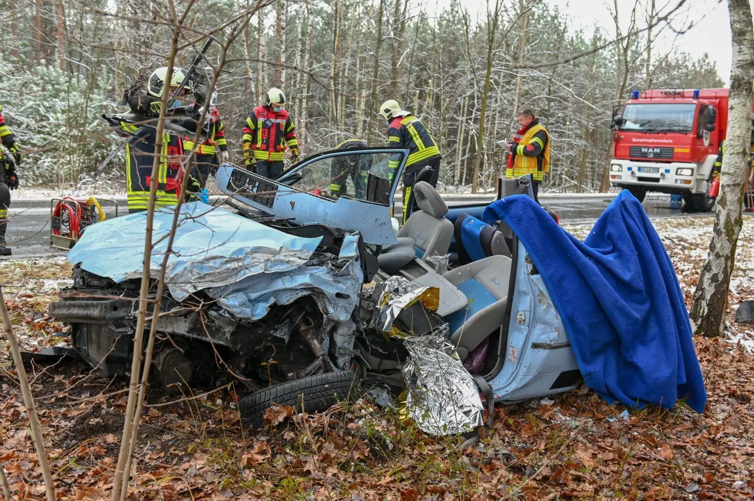 Unfall B97 Bernsdorf Heute