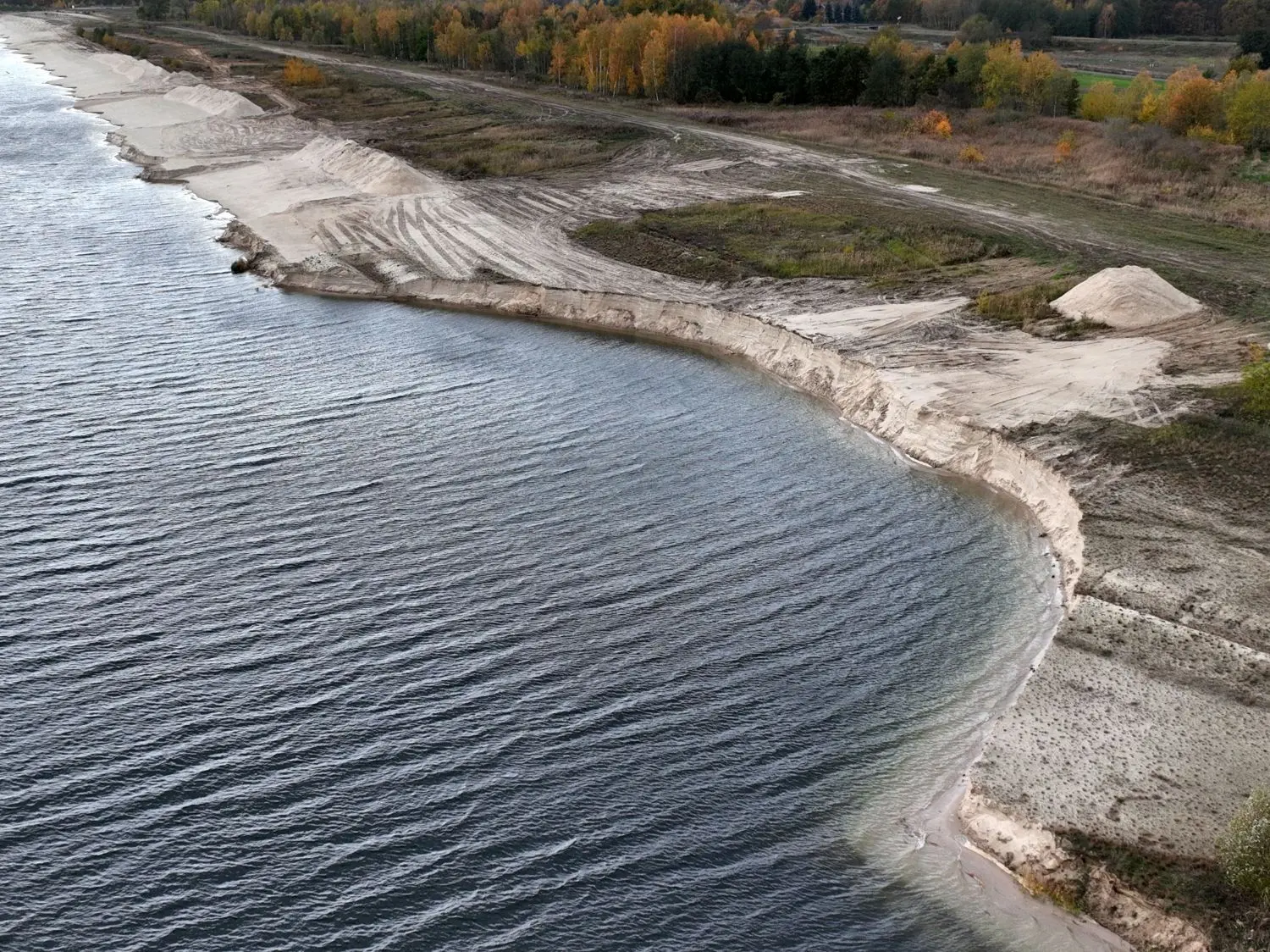 Cottbuser Ostsee: Das neue See-Ufer bröckelt wieder – so geht es jetzt ...
