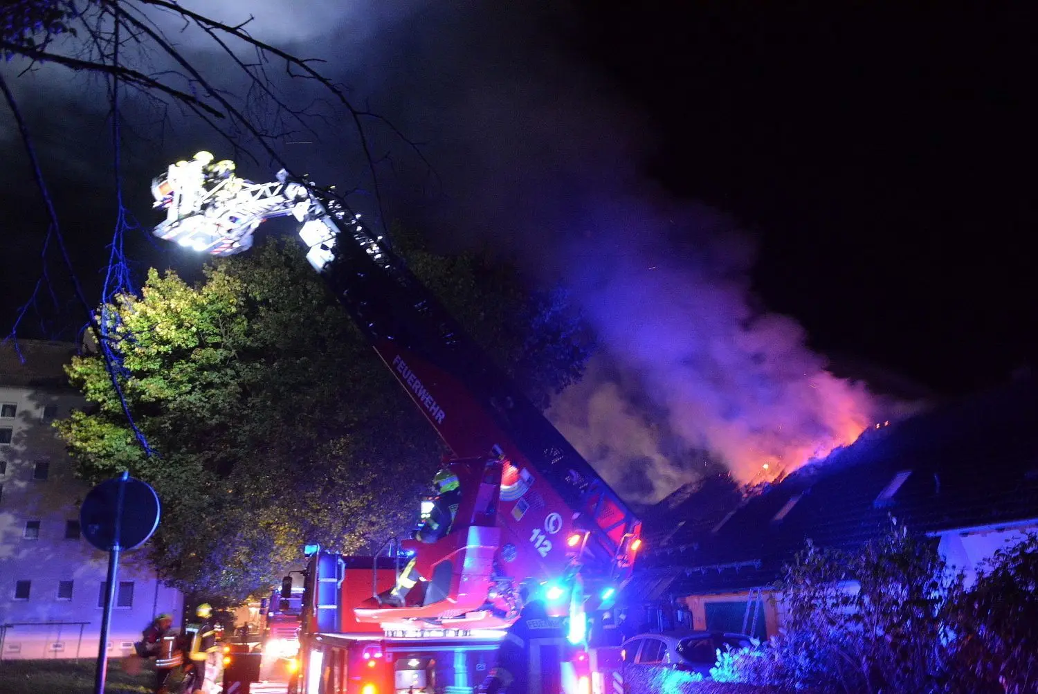 Brand in Spremberg: Feuer in Doppelhaus in Trattendorf – das ist bisher ...