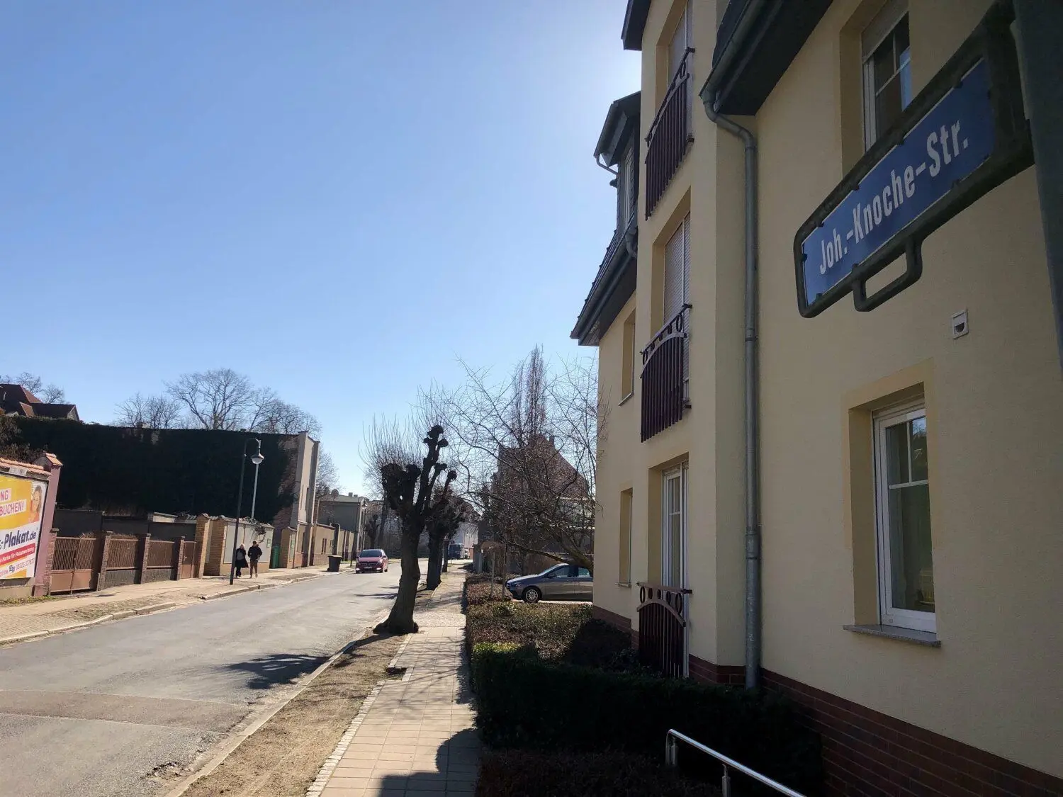 Straßenbau in Finsterwalde: Bauplan für Johannes-Knoche-Straße ...